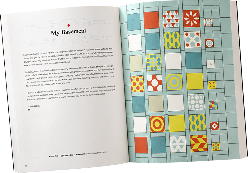 The Master Theorem - A book of puzzles, intrigue, and wit